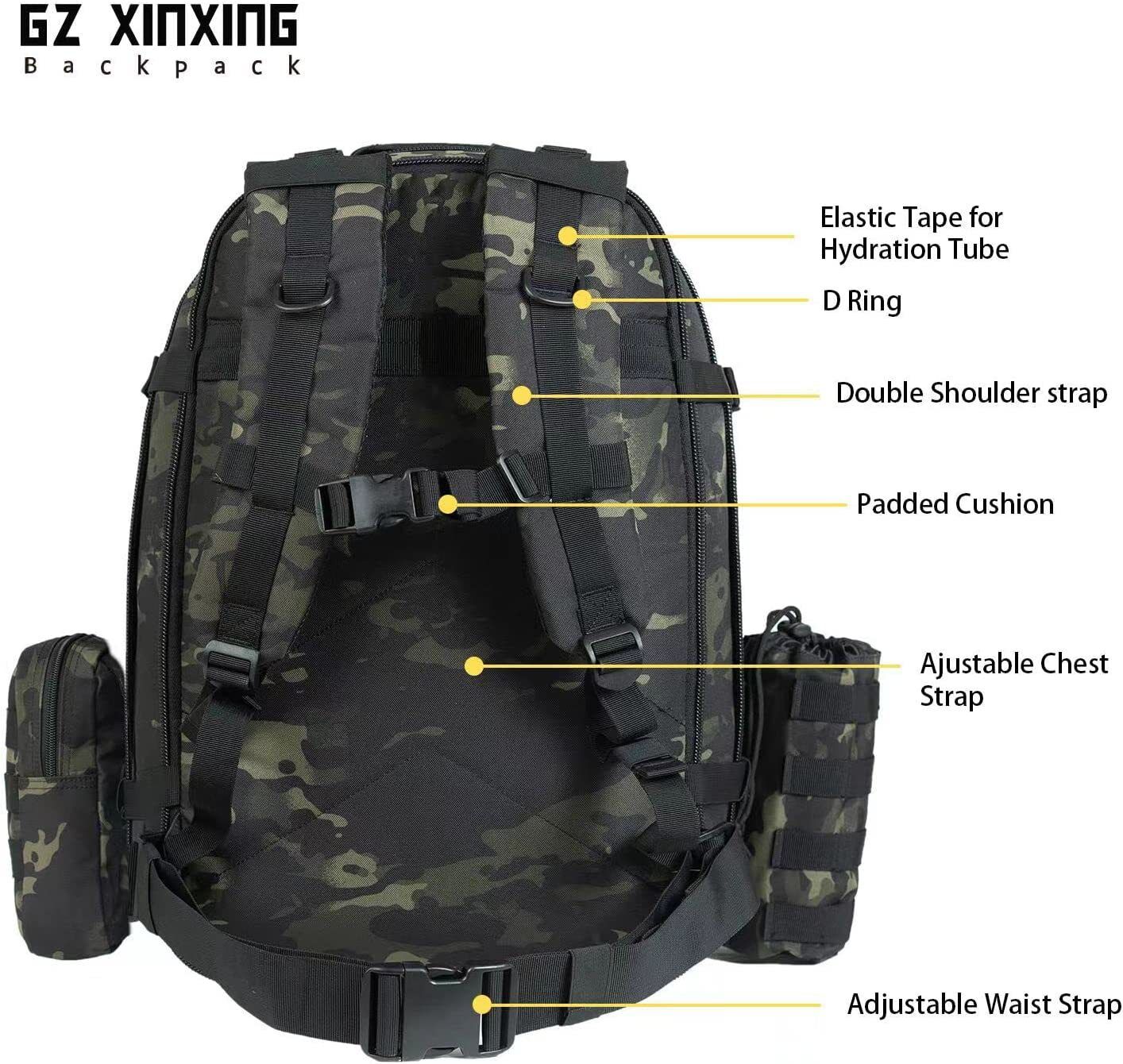 Buy Wholesale China Wholesale Tactical Backpack Expansion 60l ...
