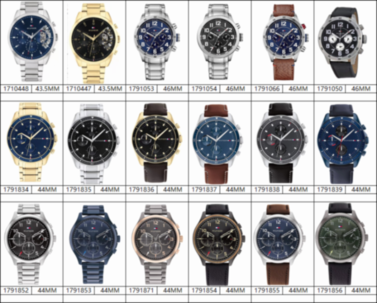 Factory Wholesale Dz Designer Men Quartz Chronograph Tachymeter Black ...