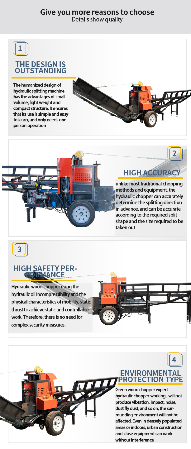 Used Fire Wood Processor Automatic Firewood Machine All-in-one Chainsaw ...