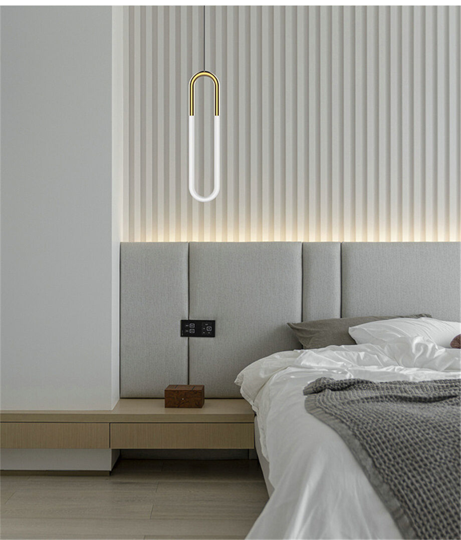 Buy China Wholesale Nordic U Shape Pendant Light Circular Small Led ...