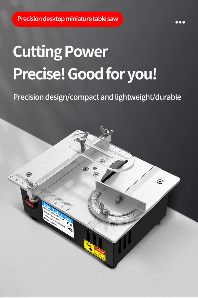 Buy Wholesale China Mini Multifunctional Table Saw Electric Desktop ...