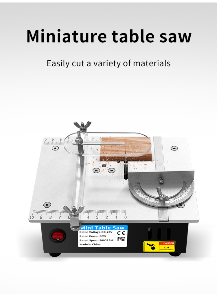 Buy Wholesale China Mini Multifunctional Table Saw Electric Desktop ...