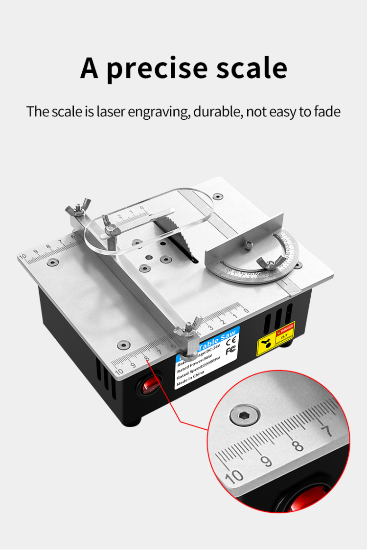 Buy Wholesale China Mini Multifunctional Table Saw Electric Desktop ...