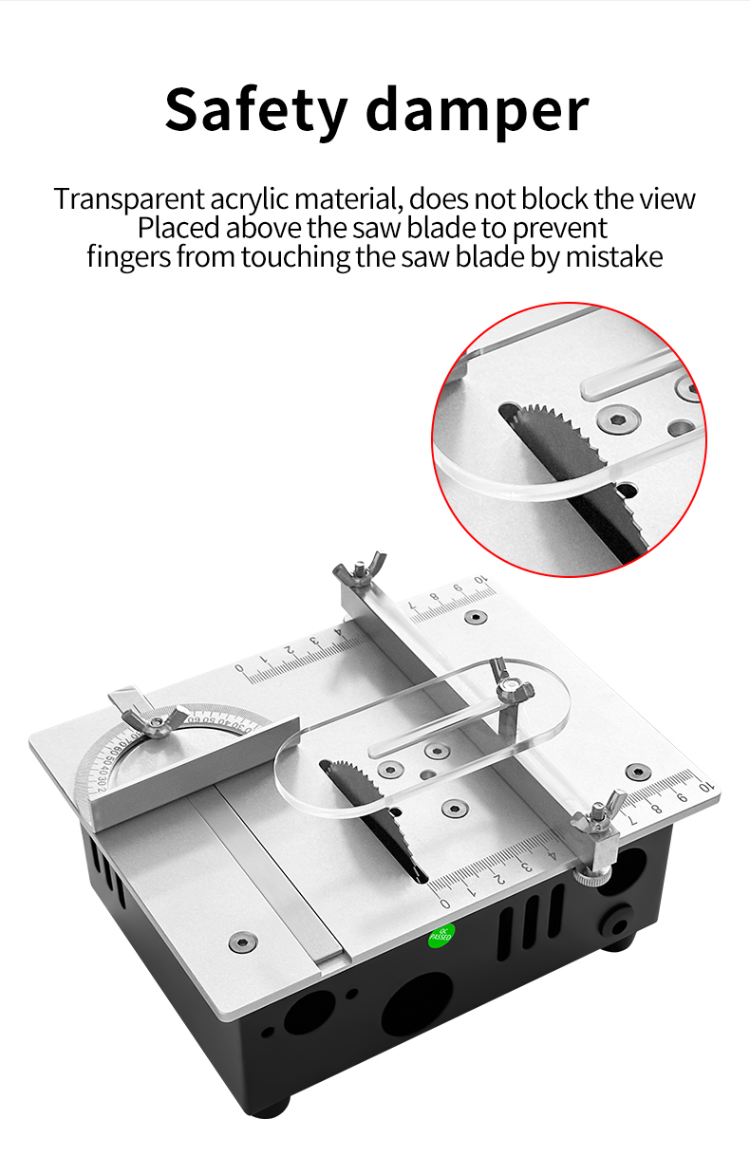 Buy Wholesale China Mini Multifunctional Table Saw Electric Desktop ...