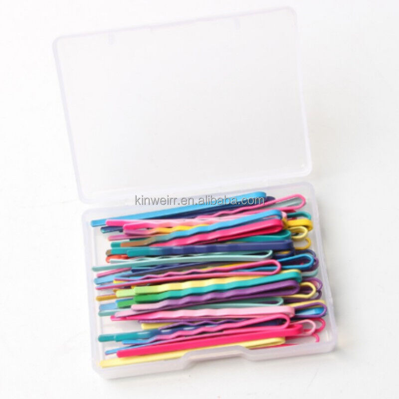 100pcs/box U Shaped Hair Pins Black Hair Pins Premium Bobby Pins For ...
