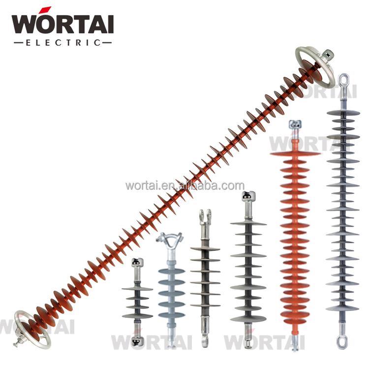Wortai 15kv 70kn Polymer Composite Insulator Post Insulator With High Quality, Wortai High ...