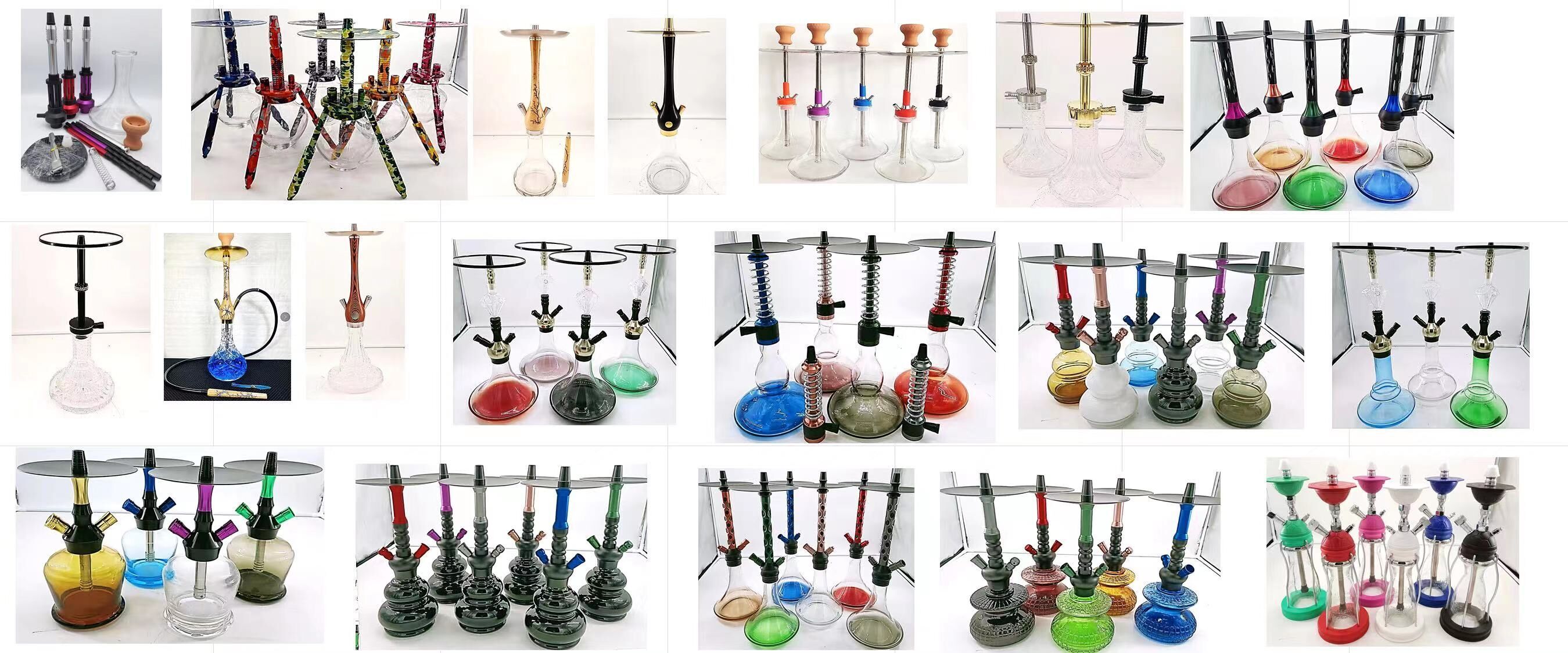 Buy Wholesale China Rectangle Acrylic Shisha With Led Light Portable ...