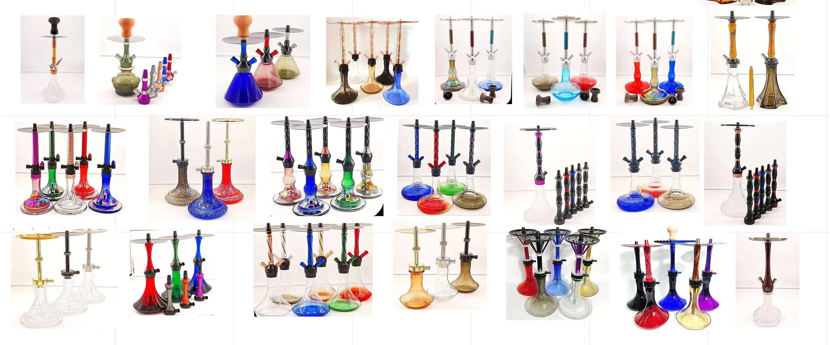 Buy Wholesale China Rectangle Acrylic Shisha With Led Light Portable ...