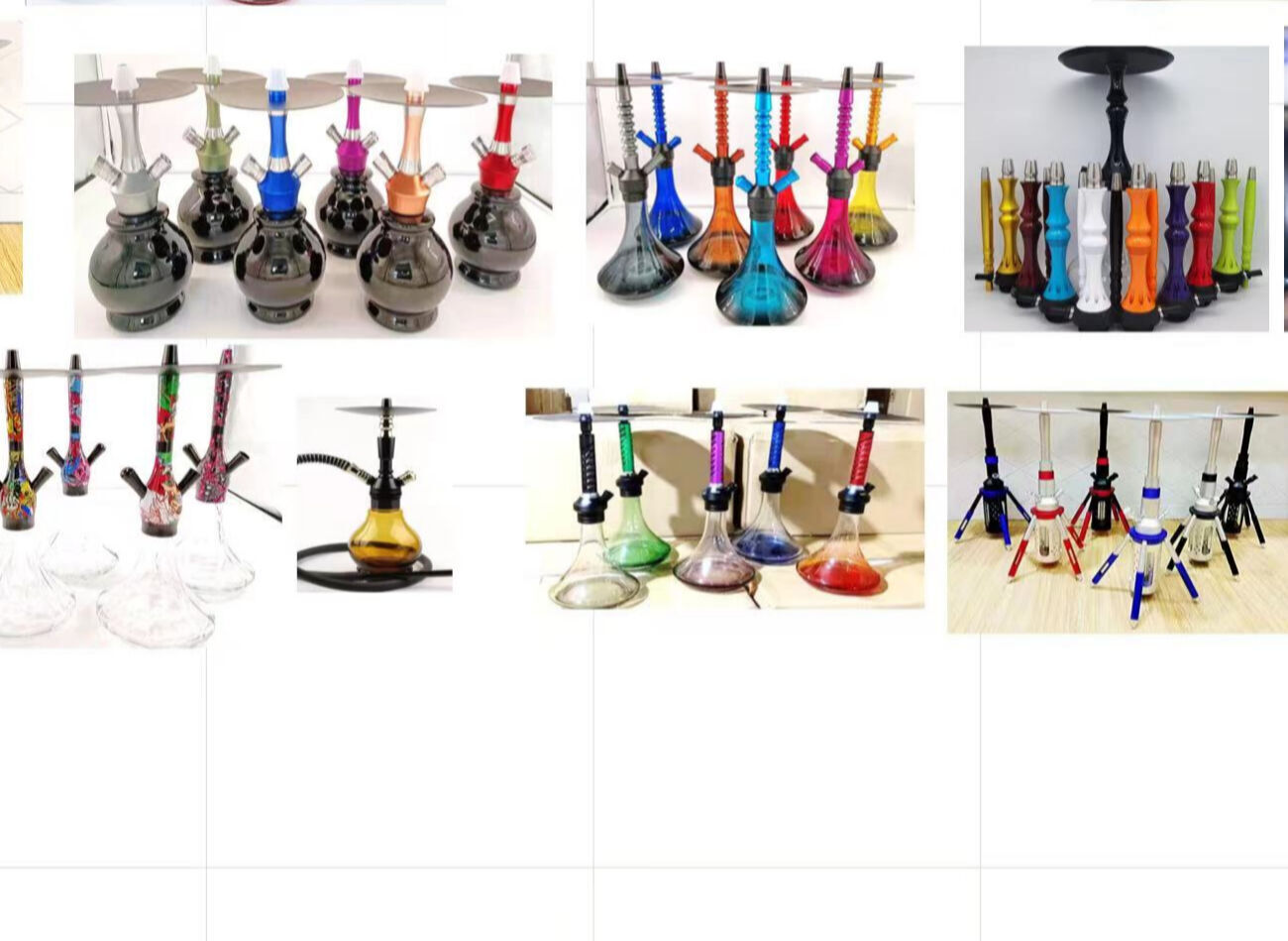 Buy Wholesale China Rectangle Acrylic Shisha With Led Light Portable ...