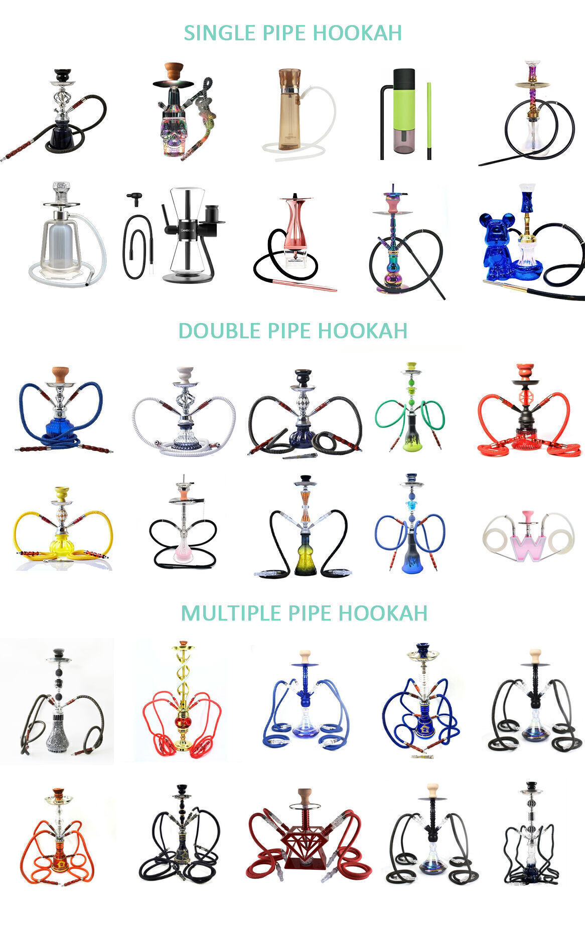 Buy Wholesale China Acrylic Hookah Set Heart Shape New Arabic Shisha ...