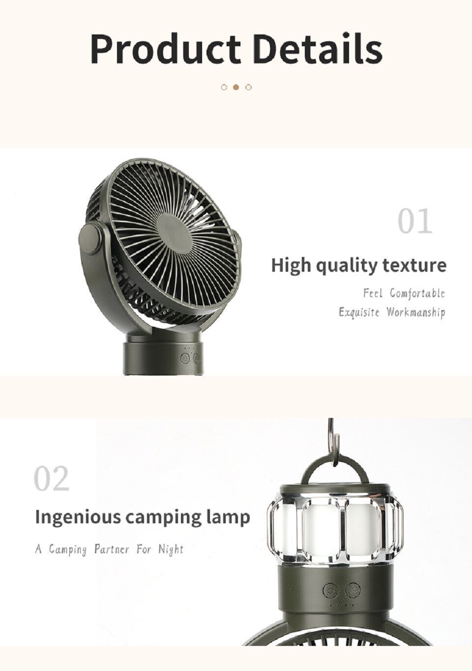 Buy Wholesale China Hot Selling 3 Speeds Remote Control Travel Fan ...