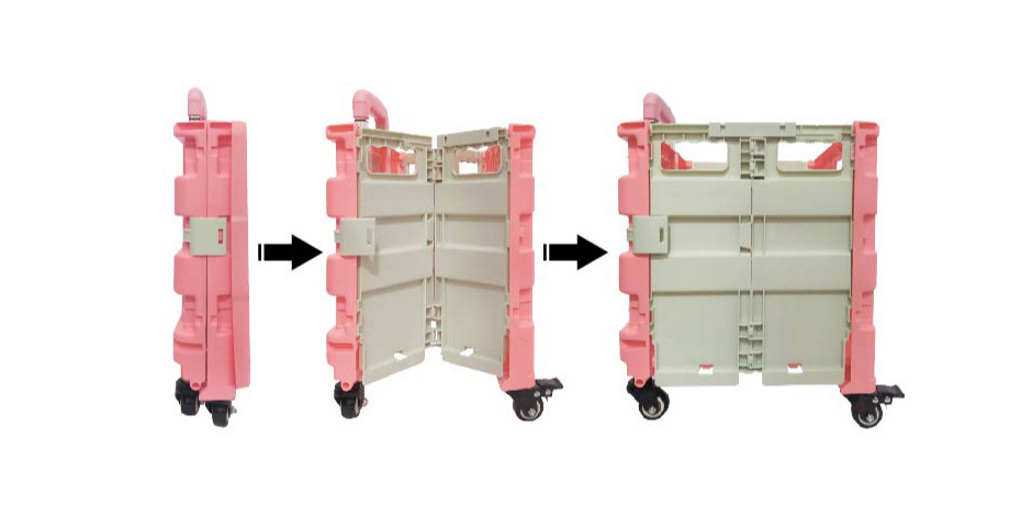 Buy Wholesale China Portable Shopping Trolley With 4 Universal Quiet ...