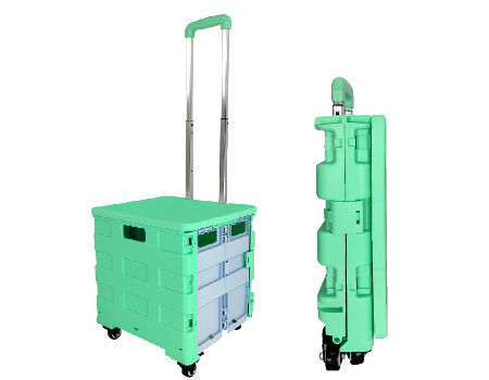 Buy Wholesale China Portable Shopping Trolley With 4 Universal Quiet ...