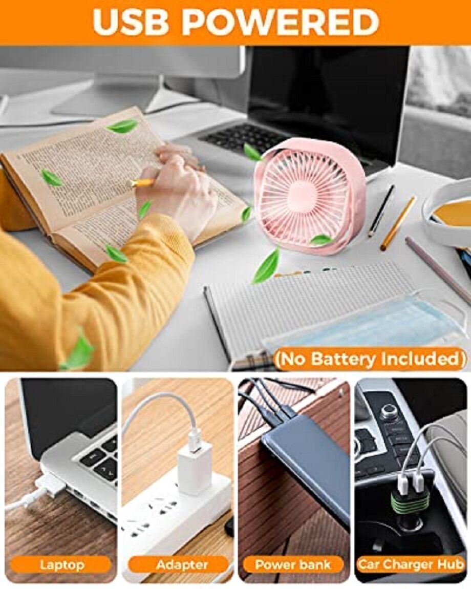 Buy Wholesale China Mini Usb Fan 360 Degree Rotatable Usb Portable ...