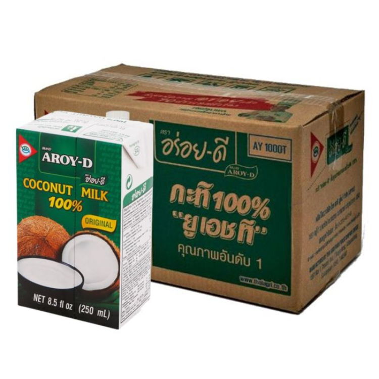 Buy Thailand Wholesale Aroi-dee Thai Coconut Milk Uht 500ml Local Thai ...