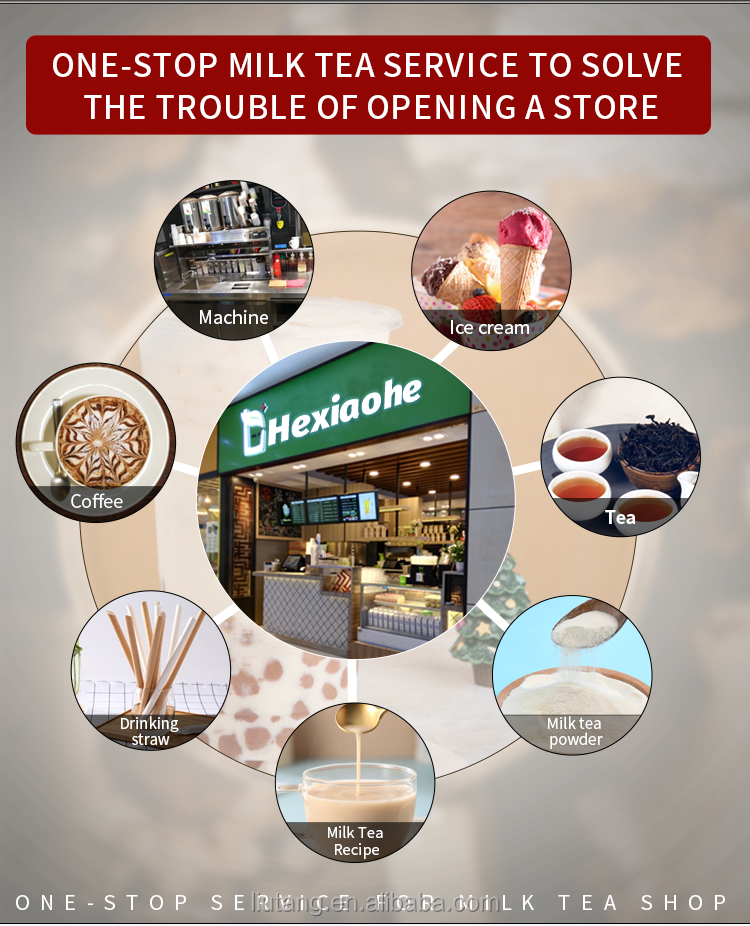 Commercial Poplar Branch Manna Powder Milk Tea Powder Instant Juice ...