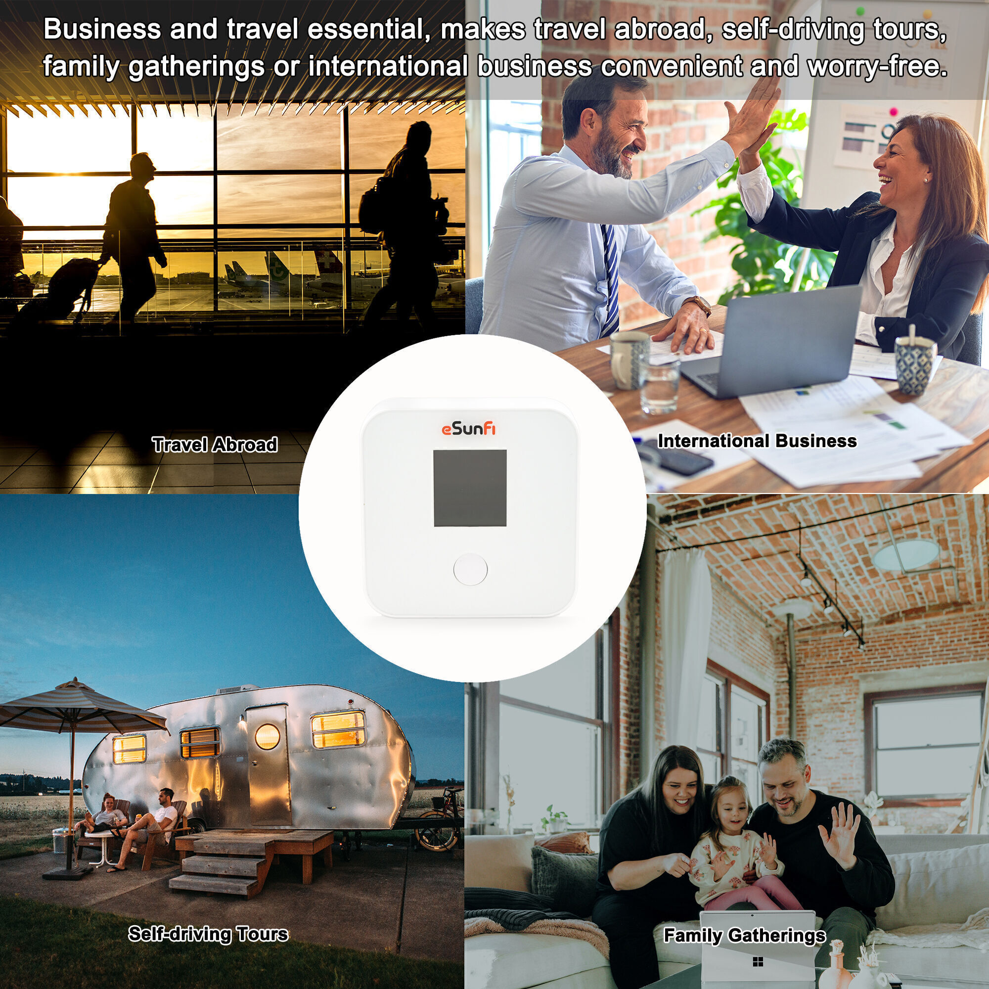 Buy Wholesale China Esunfi Esim Mobile Wifi Hotspot Router Sunhans Esim ...