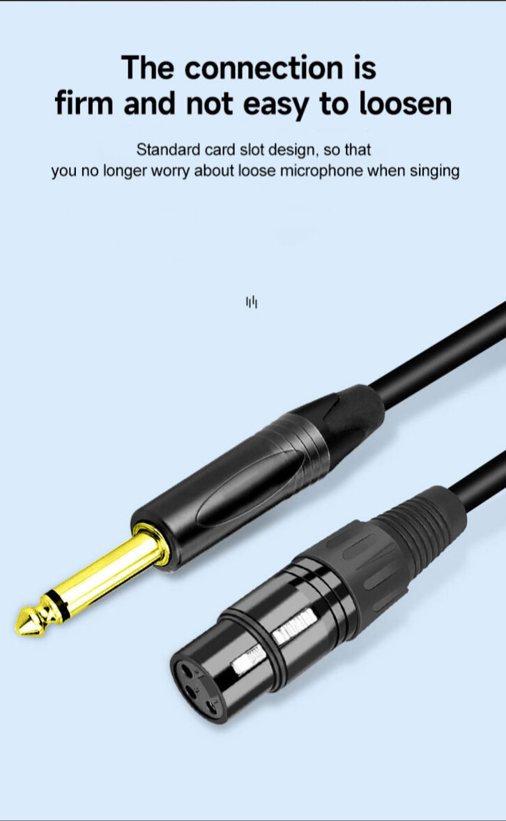 Buy Wholesale China Customized Cables Jack6.35mm Mono To Xlr Female ...