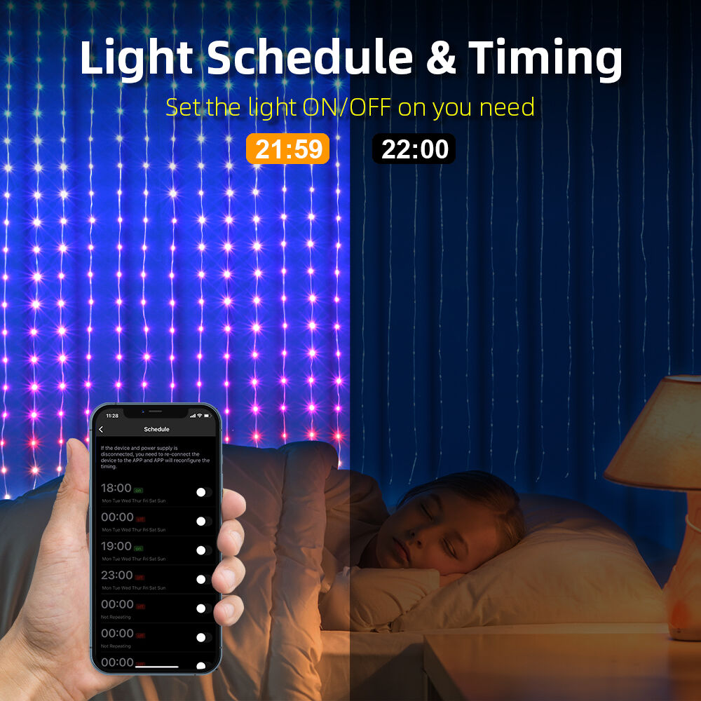 Buy Wholesale China Smart Curtain Lights Outdoor, 540 Rgbic Leds ...