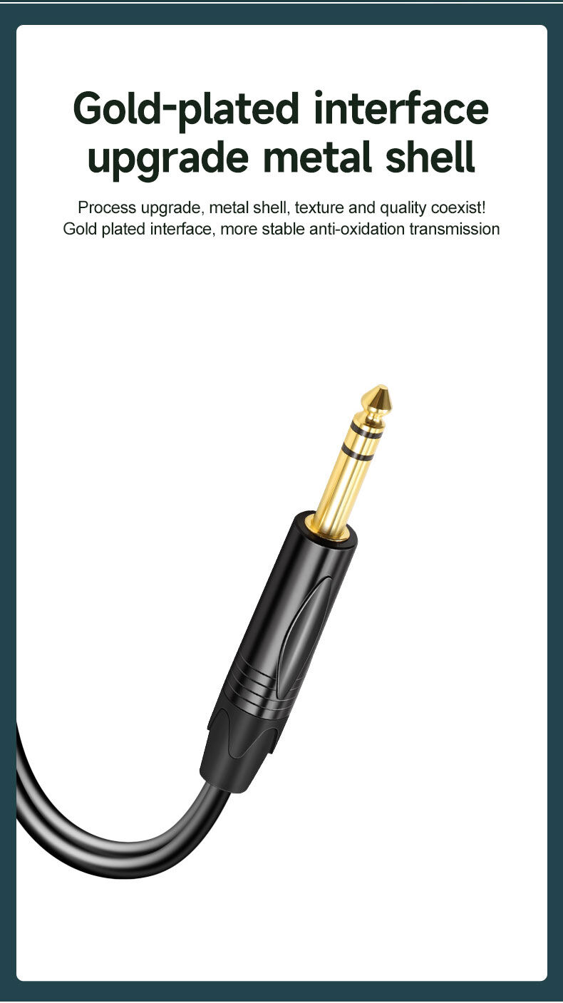 Buy Wholesale China Od6.0 Black Pvc Jack Microphone Cable Wire Jack6 ...