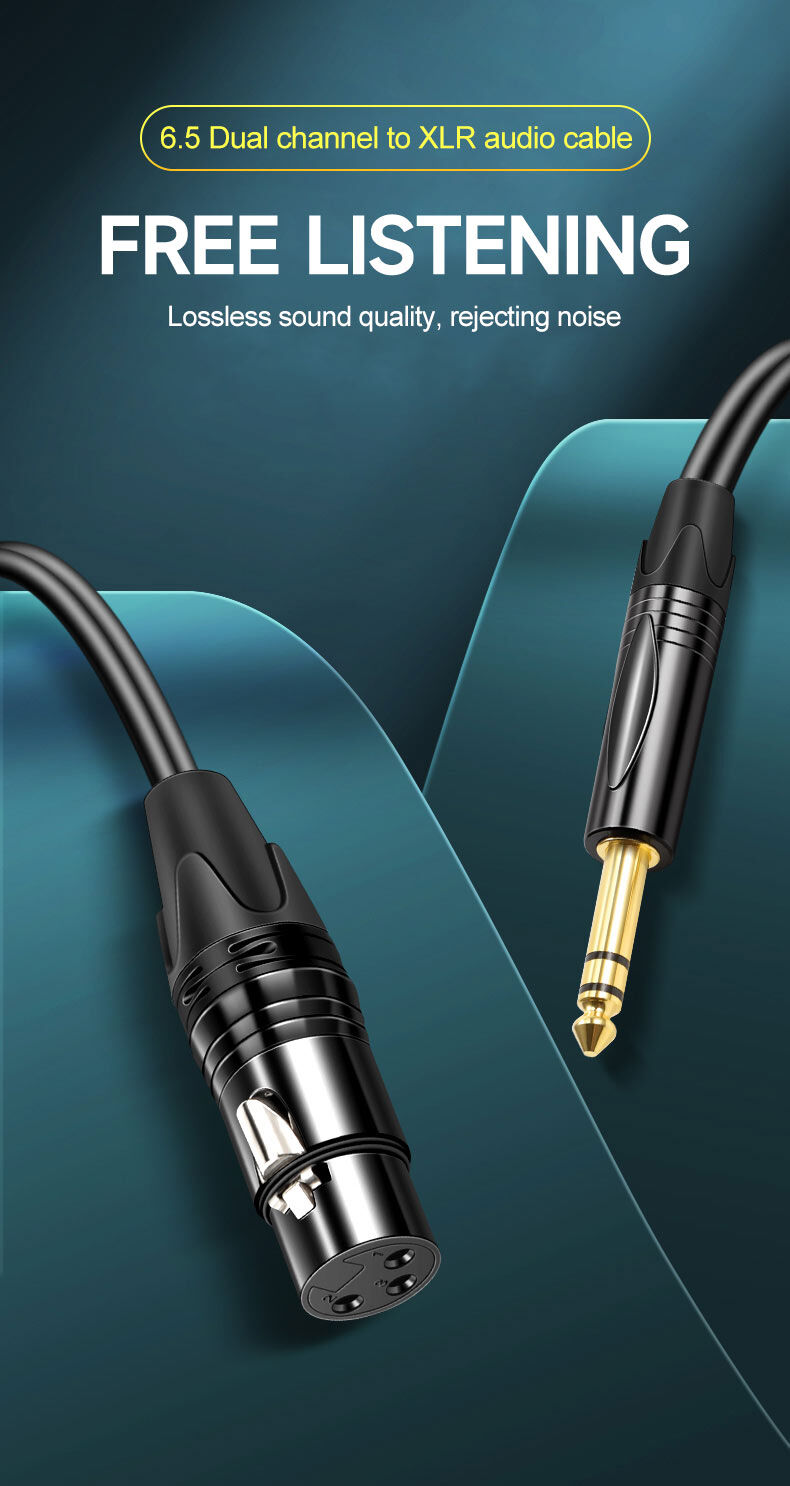 Buy Wholesale China Od6.0 Black Pvc Jack Microphone Cable Wire Jack6 ...