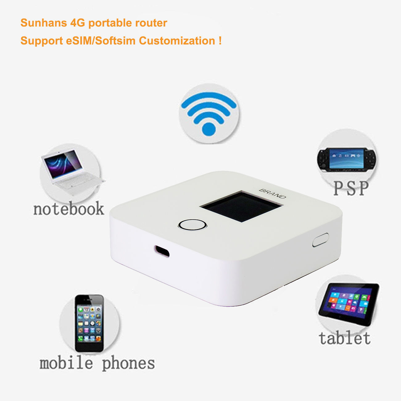 Bulk Buy China Wholesale 4g Router Sunhans Esunfi Global Lte Esim Mifi ...