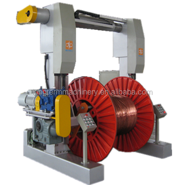 Rewinding Machine For Wire/cable, Automatic Cable Pay Off And Take Up ...