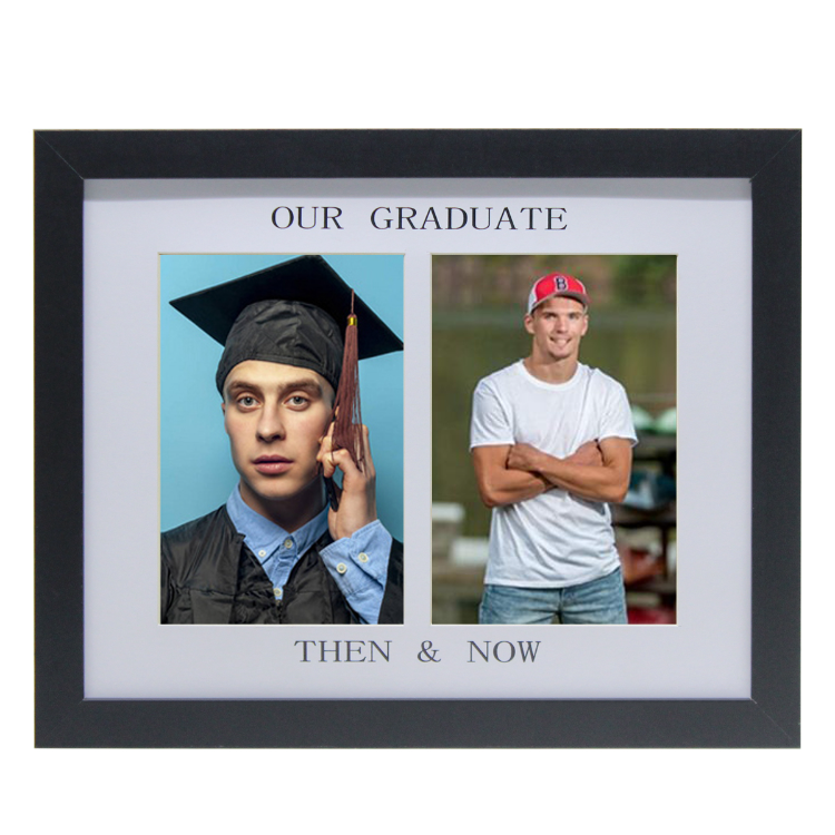 Black Mdf Wood School Years Photo Frame Small-size Graduation Picture ...