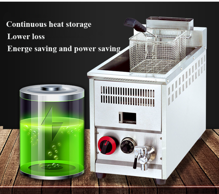 Buy Wholesale China Ce Approved Commercial 8l Gas Deep Fryer Lpg Gas ...