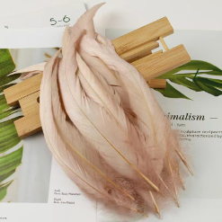 30-35cm / Bag Chicken Feather Natural Diy Dreamcatcher Wedding ...