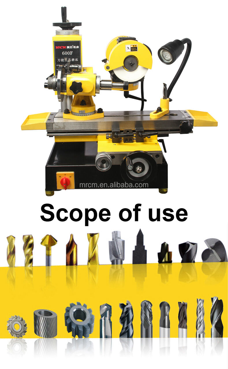 Grinding Machines Attachment To Mr-600f Universal Tool Grinder ...