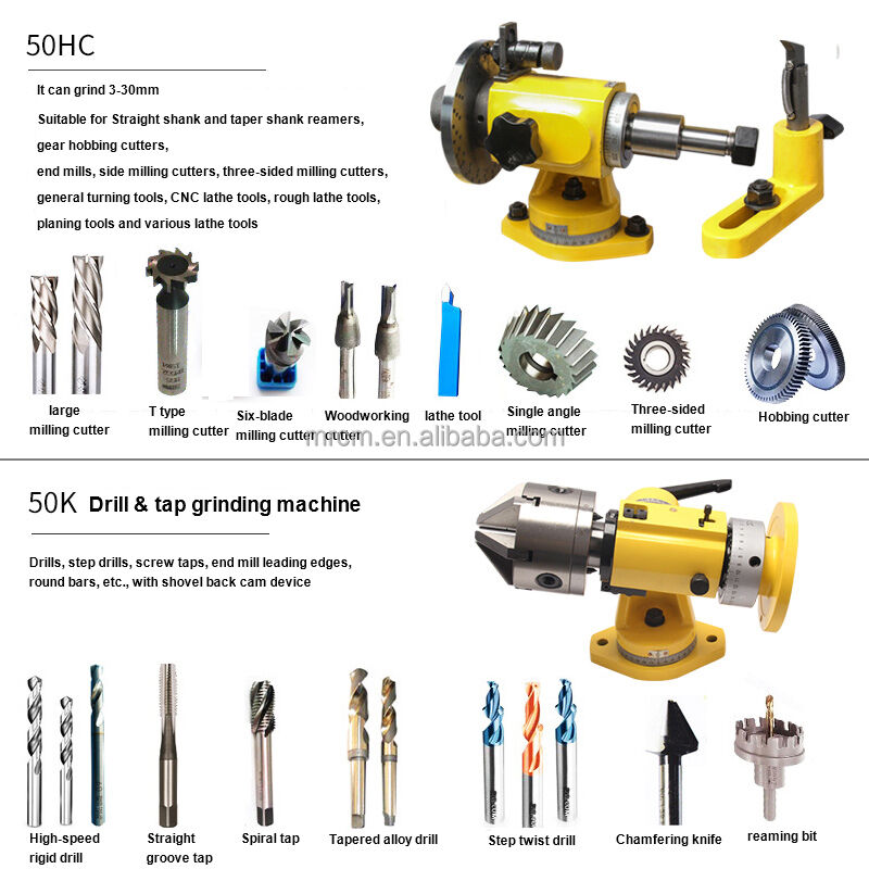 Grinding Machines Attachment To Mr-600f Universal Tool Grinder ...