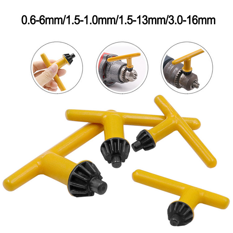 1pc Mini Drill Chuck Keys Applicable To 6-16mm Drill Chuck With Gum ...