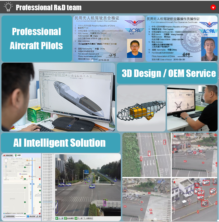 Foxtech Loong 2160 Fixed Wing Vtol Uav Drone Frame For Mapping And ...