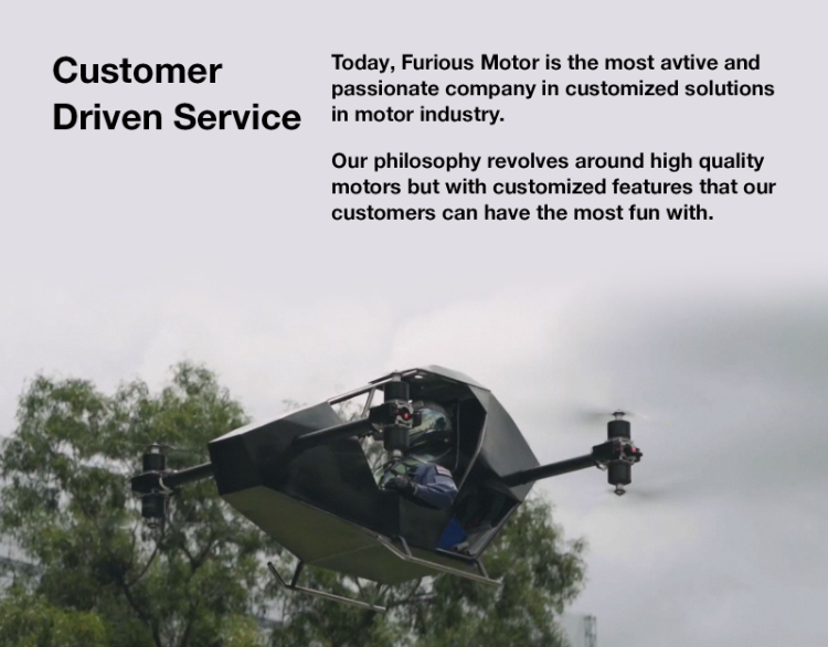 Manned Aircraft Drone Propulsion System With 12090 42kg Thrust Bldc ...