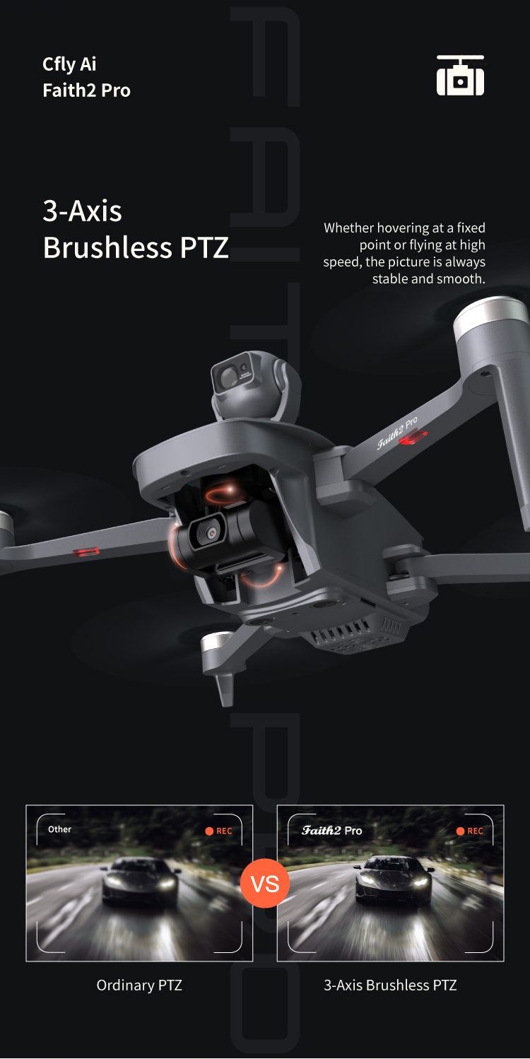 2023 New C-fly Faith 2 Pro Drone With 4k Gps 5g Wifi Fpv 6km 32mins ...