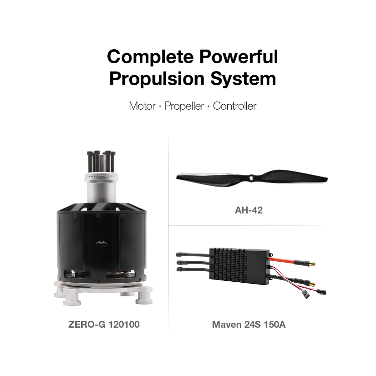 Uva Drone Manned Drone Propulsion System With 120100 61kg Thrust Bldc ...