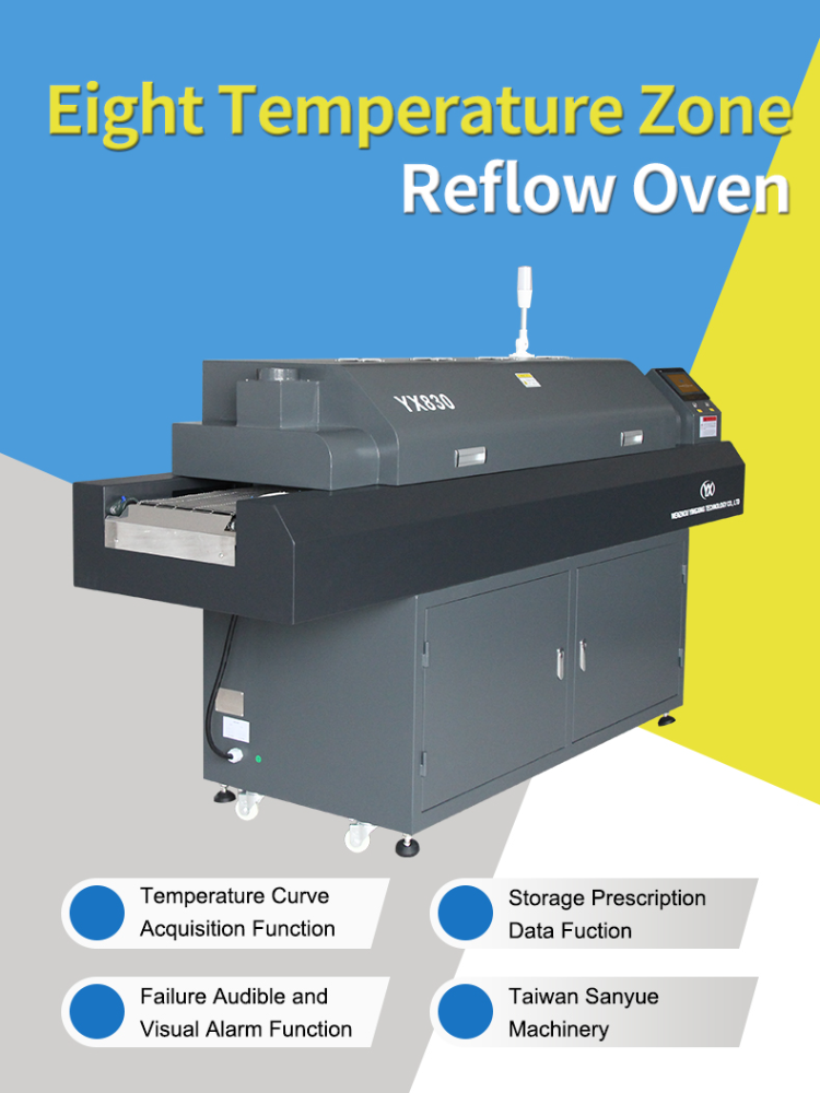 Buy China Wholesale Welding Equipment Yx830 Reflow Ovens Pcb Manufacturing Machine Eight Zone ...