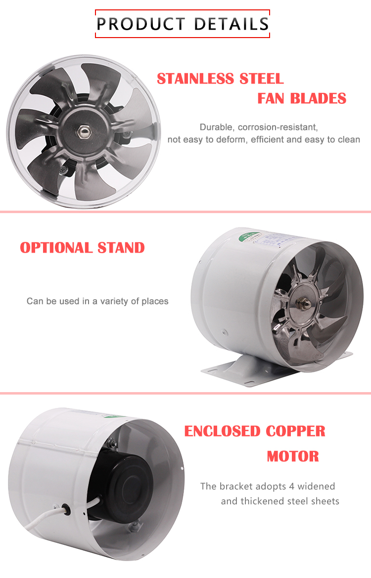 Buy Wholesale China Vanjine Bidirectional Pipeline Axial Fan Powerful ...