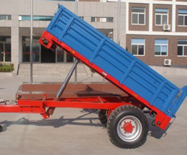 4 Wheel Agricultural Tractor Hydraulic Tipping Farm Dump Walking ...