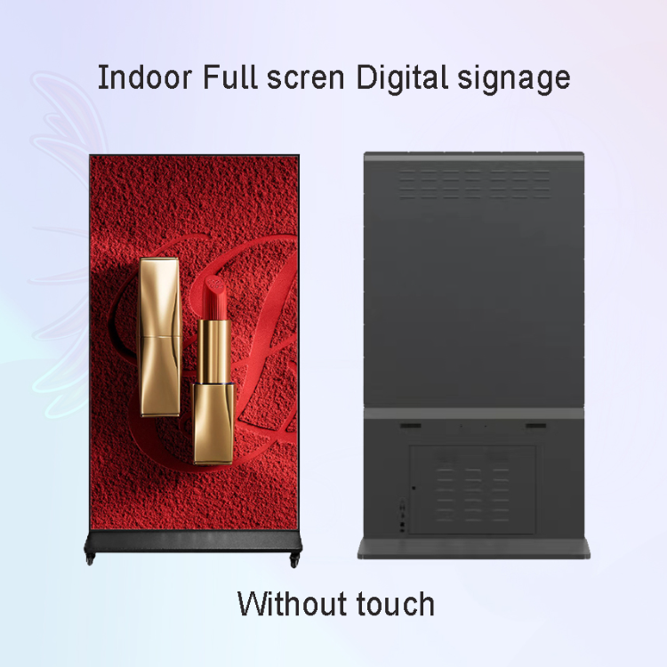 85 Inch Cms Software Indoor Ir Touch Screen Floor Standing Advertising ...