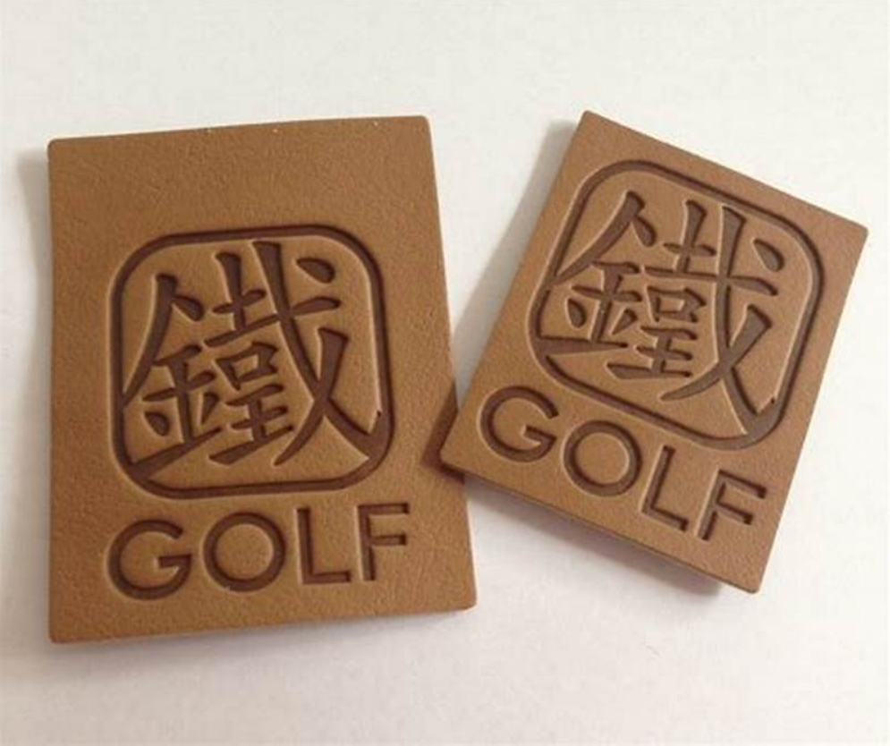 Buy Wholesale China Oem Design Retro Fashion Textured Leather Label ...