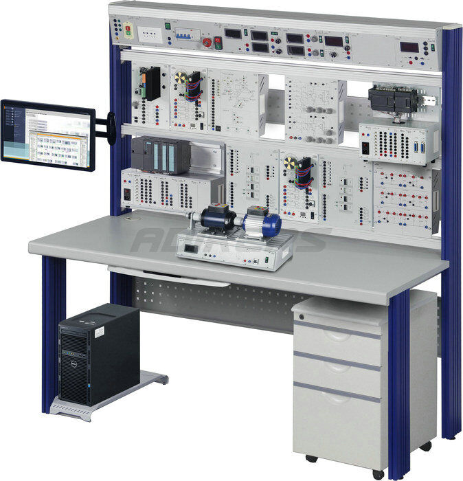 Allen Bradley Lcd Stepper Motor Control Plc Hmi Servo Mecatronics Training Kits Simulator 