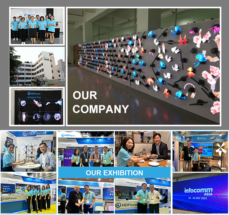 Advertising Holograma 3d 65cm Sync Hologramas Proyectores Led Projector ...