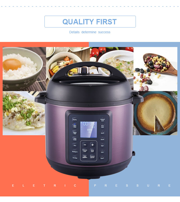 9 In 1 Programmable Auto Release Multi Function 6 L Stainless Steel ...