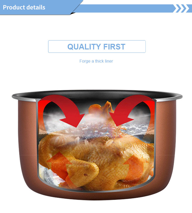 9 In 1 Programmable Auto Release Multi Function 6 L Stainless Steel ...