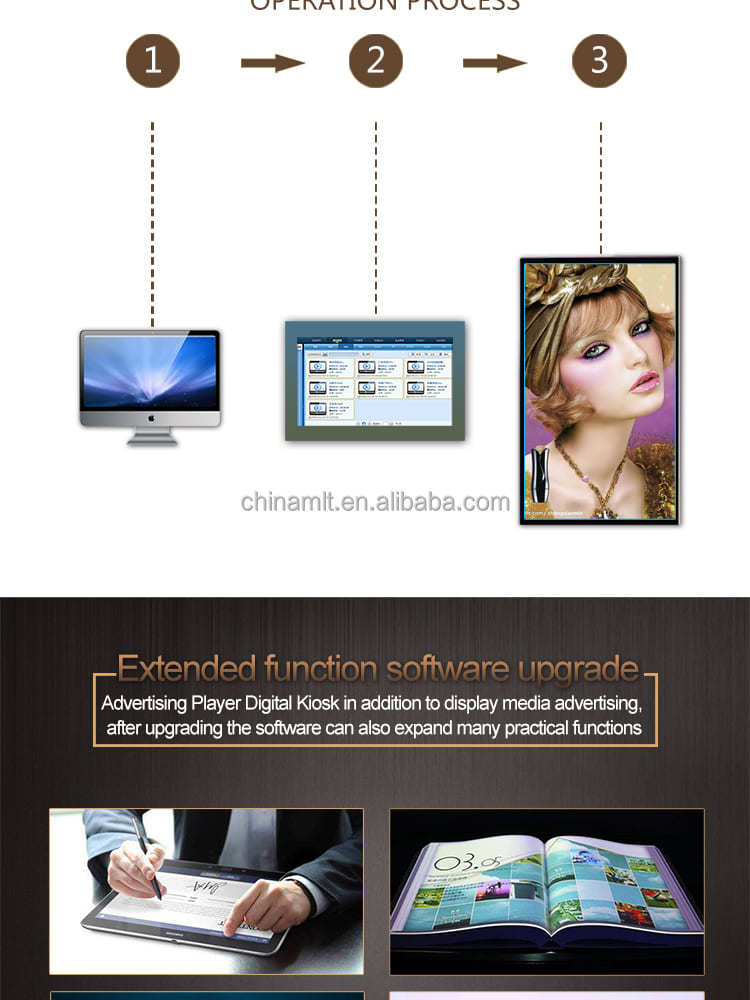 75" 100" 55 Inch Indoor Touch Screen Lcd Outdoor Advertising Totem ...