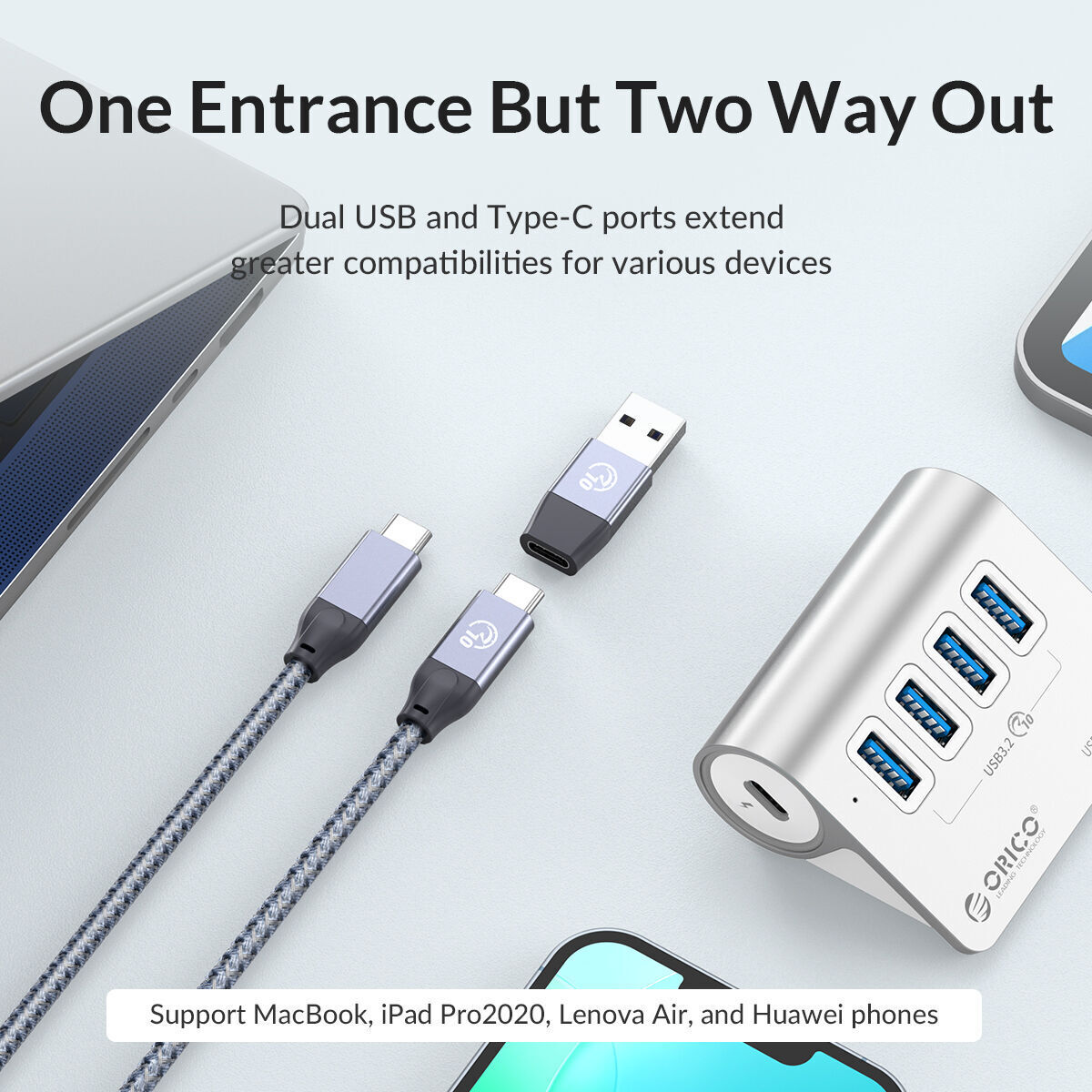 Buy Wholesale China Factory Oem Aluminum 4-port Usb3.2 10g Hub Won 2022 ...