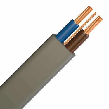 Flexible Twin And Earth Flat Copper Cable Electrical Cable 1.5mm 2.5mm ...