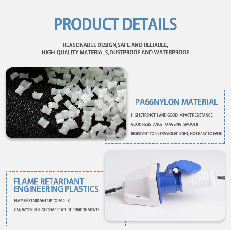 Buy China Wholesale Ip44 32 A Outdoor Plastic Socket Industrial ...